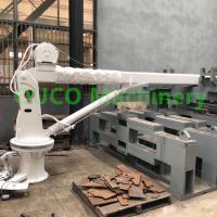 China Portable 1.5t Yacht 360 degree electric hydraulic crane for sale