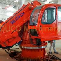 China 6t Offshore Pedestal Hydraulic Folding Boom Crane for sale
