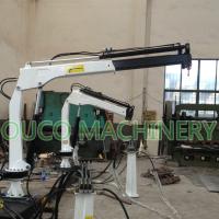 China 0.35T 3.5M Small Yacht Crane For Deck Cargo Lifting for sale