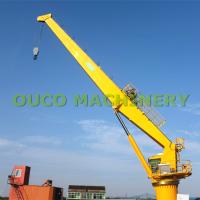 China 25t 20m Cargo CE Marine Cranes With Straight Boom for sale