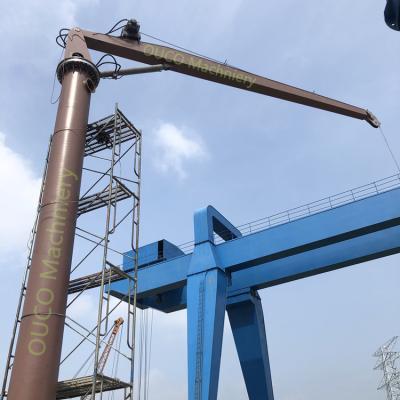 China 1.3t9.1m Stiff Boom Hydraulic Small Marine Cranes High Efficient for sale