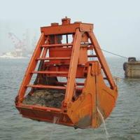 China Nm400 2 Peel Dredging Clamshell Grab Bucket Material Bulk Cargo for sale