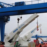 China 2T 5M CCS Certified Telescoping Boom Crane Yacht Pedestal Jib for sale