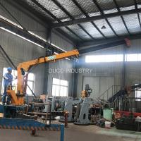 China Ccs Certification White 0.6t 5m Telescopic Boom Crane For Applied In The Luxury Yacht for sale