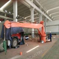 China Steel Material 9m 3t Marine Jib Crane Stiff Boom for sale