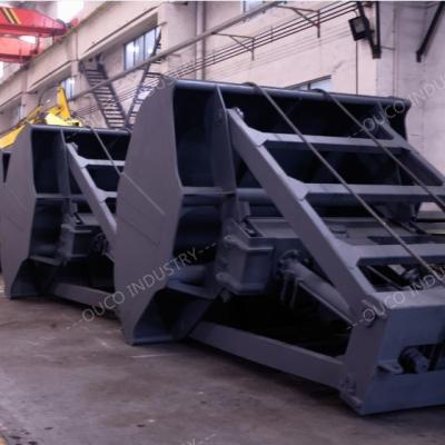 China 6CBM Hydraulic Mechanical Clamshell Grab Bucket 2 Rope 2 Peels for sale