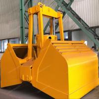 China Two Rope Mechanical Q355 Clamshell Grab Bucket Hydraulic for sale