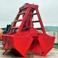 China Q 345B Wireless Radio Remote Control Grab Bucket Bulk Material for sale
