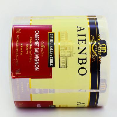 China Good Viscosity Wine Sticker Labels Custom Adhesive Sticker Printing for sale