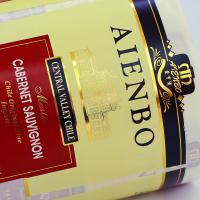 China Good Viscosity Wine Sticker Labels Custom Adhesive Sticker Printing for sale