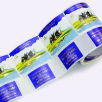 China Private Custom Cosmetic Labels CMYK / PMS / Pantone Color Vinyl Printing Labels for sale