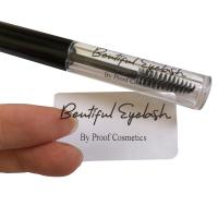China Eyelash Packaging Private Label 0.05mm 0.07mm Lipstick Label Stickers for sale