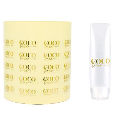 China Luxury Lipstick Private Label Waterproof Custom Sticker Roll Labels for sale