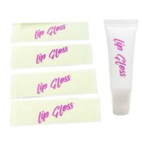 China High quatily custom Gloss Clear Transparent Cosmetic Labels for sale