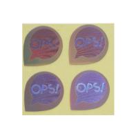 China Security Hologram Stickers PET Self Adhesive Sticker Paper Sheet Anti Tags for sale