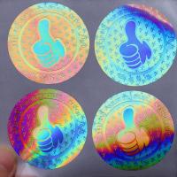 China Hot Stamping Custom Hologram Stickers Self Adhesive Waterproof for sale