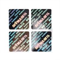China Printable Custom Hologram Stickers Fade Resistance Waterproof 3D Holographic Labels for sale