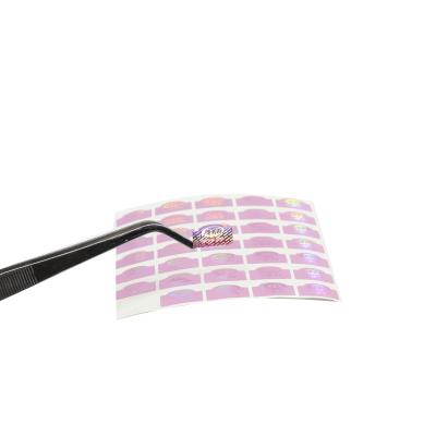 China Aluminum Foil Self Adhesive Stickers Waterproof Custom Hologram Labels for sale
