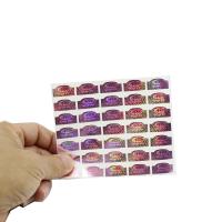 China Sealing Tamper Proof Custom Hologram Stickers For Bottle Package for sale