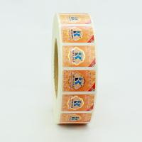 China Anti Counterfeit Custom Hologram Stickers Oil Proof Fruit Stickers Labels for sale