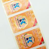 China Anti Counterfeit Custom Hologram Stickers Oil Proof Fruit Stickers Labels for sale