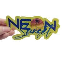China Waterproof Custom Die Cut Vinyl Stickers Printing For Promotion Gift for sale