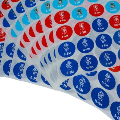 China Promotion Round Custom Adhesive Labels Offset Printing for sale