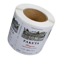 China Personalised Custom Adhesive Sticker Labels Paper Printing for sale