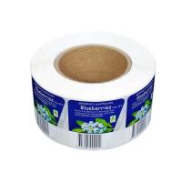 China Glossy Custom Printed Sticker Labels Self Adhesive CMYK / PMS Color for sale
