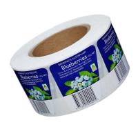 China Glossy Custom Printed Sticker Labels Self Adhesive CMYK / PMS Color for sale