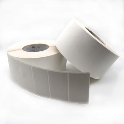China Blank White Waterproof Barcode Label Custom Thermal  Label Stickers for sale