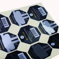 China Manufacturer Customized Electrical Warning Label Printing Pet pvc pp bopp Label Sticker Roll for sale