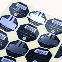 China Manufacturer Customized Electrical Warning Label Printing Pet pvc pp bopp Label Sticker Roll for sale
