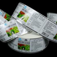 China Pantone Color Custom Food Labels Stickers for Chemical Industrial SGS for sale