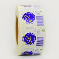 China Fruit Custom Adhesive Labels Blueberries Barcode Labels Stickers ISO14001 for sale