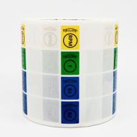 China Printing Custom Adhesive Labels Oil Proof Whiteboard Sticker Roll for sale