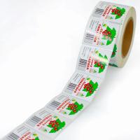 China CMYK Private Food Labels Waterproof Frost Proof Custom Fruit Label Stickers for sale