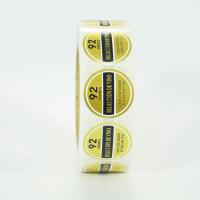 China OEM Personalised Wine Sticker Labels Custom Eye Catching Printing for sale