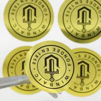 China OEM Personalised Wine Sticker Labels Custom Eye Catching Printing for sale