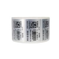 China Custom Barcode Label Adhesive Logo Design Car  Sticker  Printing for sale