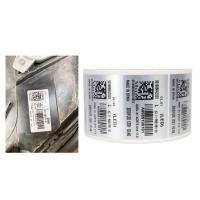 China Custom Barcode Label Adhesive Logo Design Car  Sticker  Printing for sale