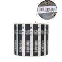 China High Quality  Printing Automotive Battery Sticker Custom Car  Label Maker Automotive Battery Specification Custom Car St for sale