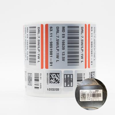China 3D Logo Custom Adhesive Labels Printing Glossy Finishing for sale