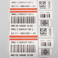 China 3D Logo Custom Adhesive Labels Printing Glossy Finishing for sale
