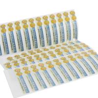 China Glossy Custom Laminated Stickers Waterproof For Batteries Electronics for sale