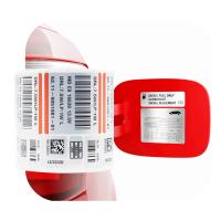 China OEM Custom Adhesive Labels Car Tuning Sticker High Temperature Resistance for sale