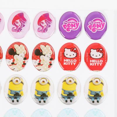 China PVC Cute Cartoon Stickers Album Calendar Custom Kiss Cut Sticker Sheets for sale