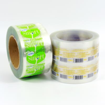 China Personalised Transparent Clear Labels Adhesive Color Customizable for sale