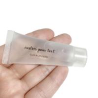 China Packaging Lip Gloss Sticker Labels , Cosmetic Custom Lip Balm Labels for sale
