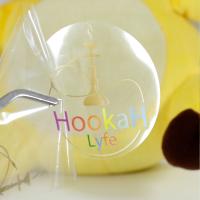 China Printing Transparent Clear Labels Waterproof Round Plastic Vinyl Stickers for sale